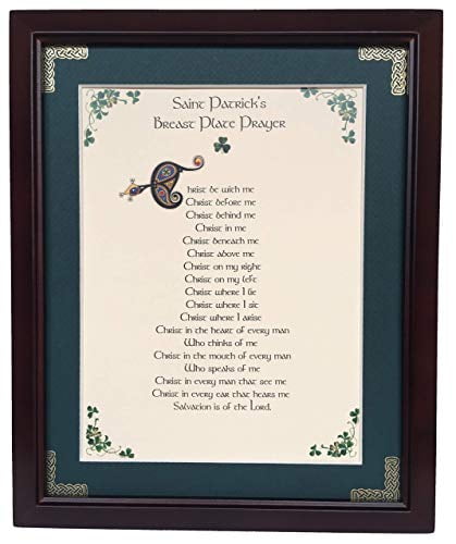 Timeless Blessing: Saint Patrick's Breastplate Prayer Keepsake ...