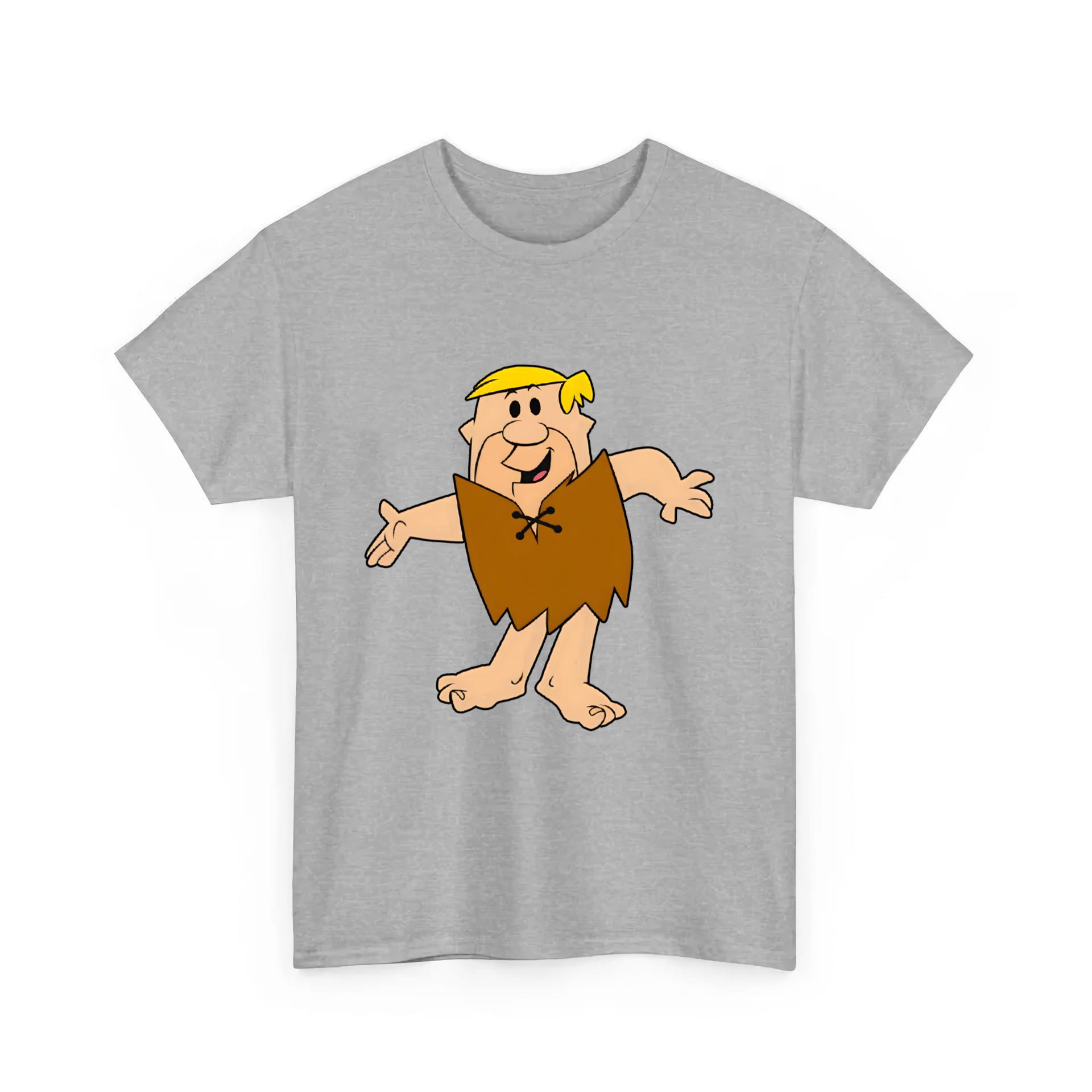 Timeless Cartoon Vibes Barney Rubble Classic Pose T-Shirt - Walmart.com