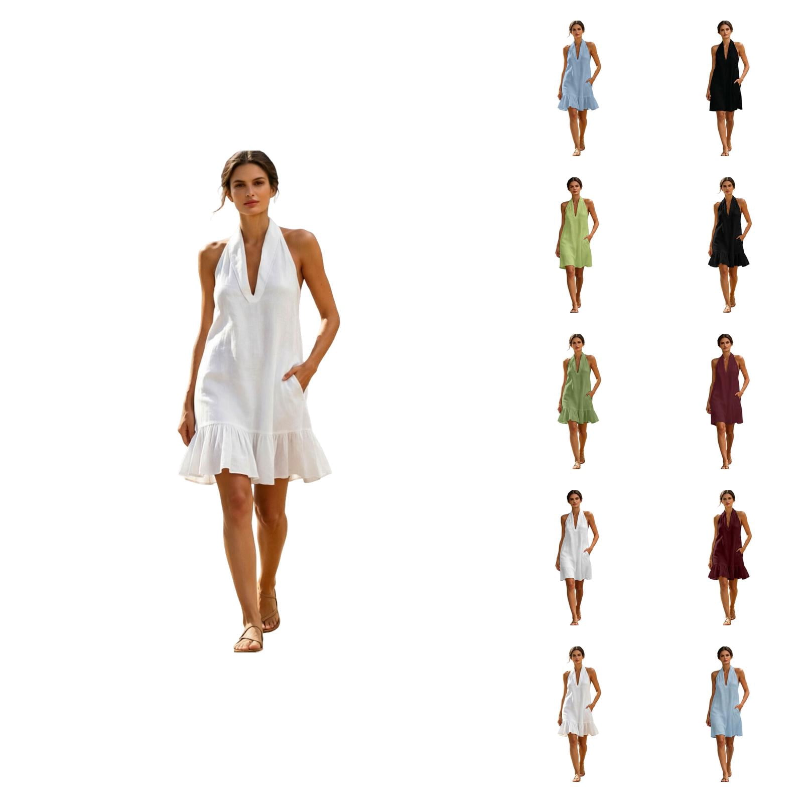 Timeless Casual Dress For Plus Size Flowy Everyday Gown With ...
