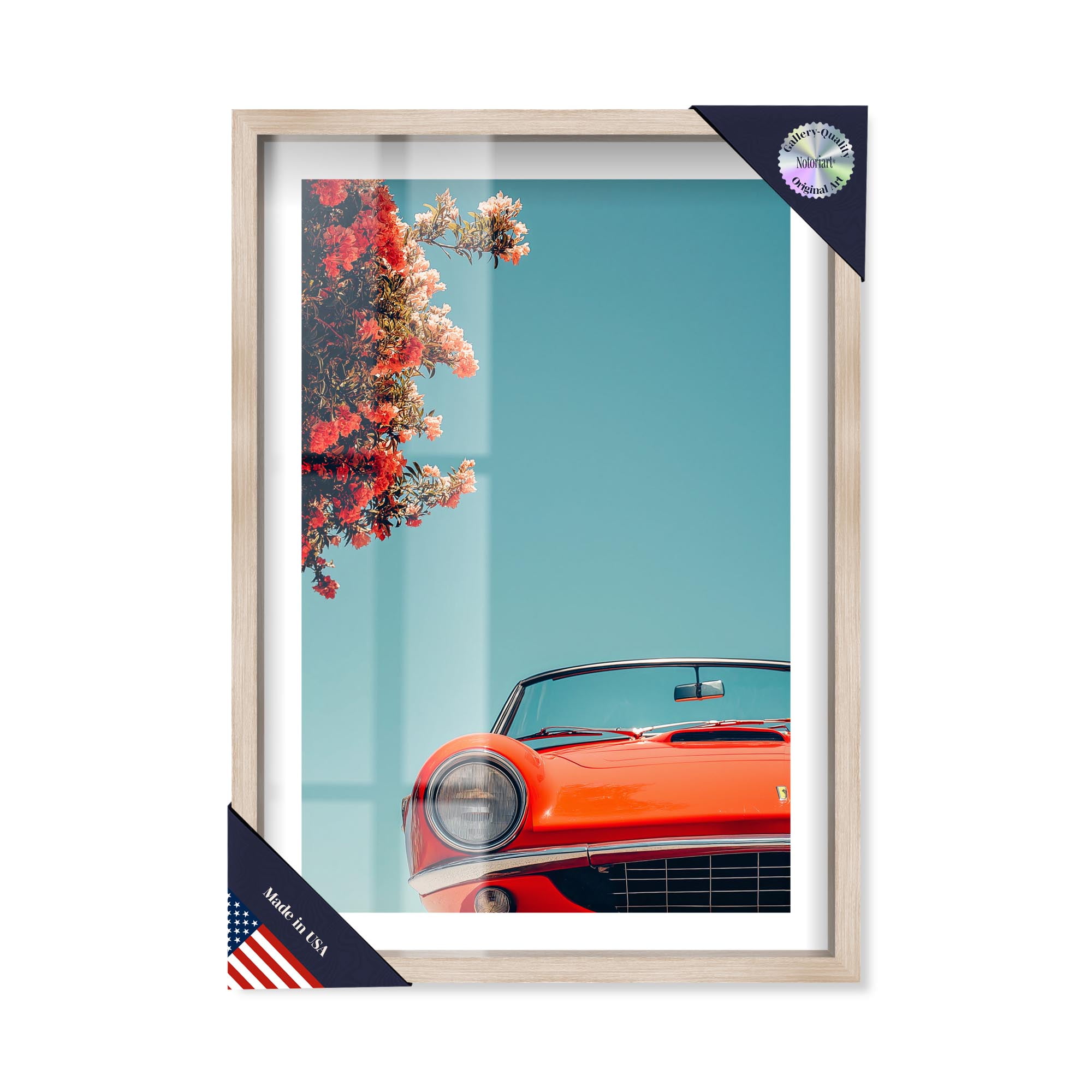 Timeless Drive (I) Shadowbox Print Travel Art Prints by Notoriart ...