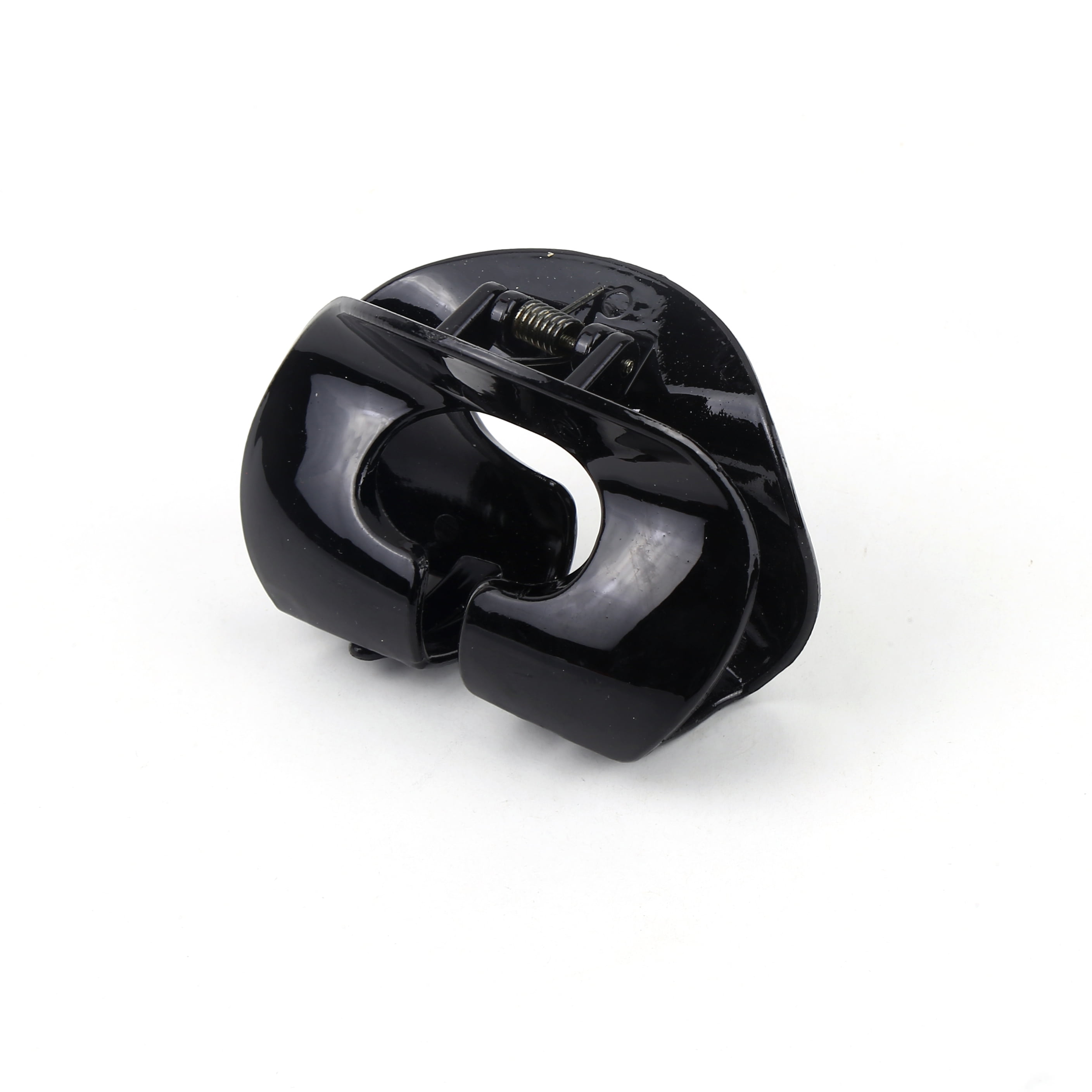 Timeless Elegance: 6-Piece Set of Black Hair Claw Clips with Elegant ...