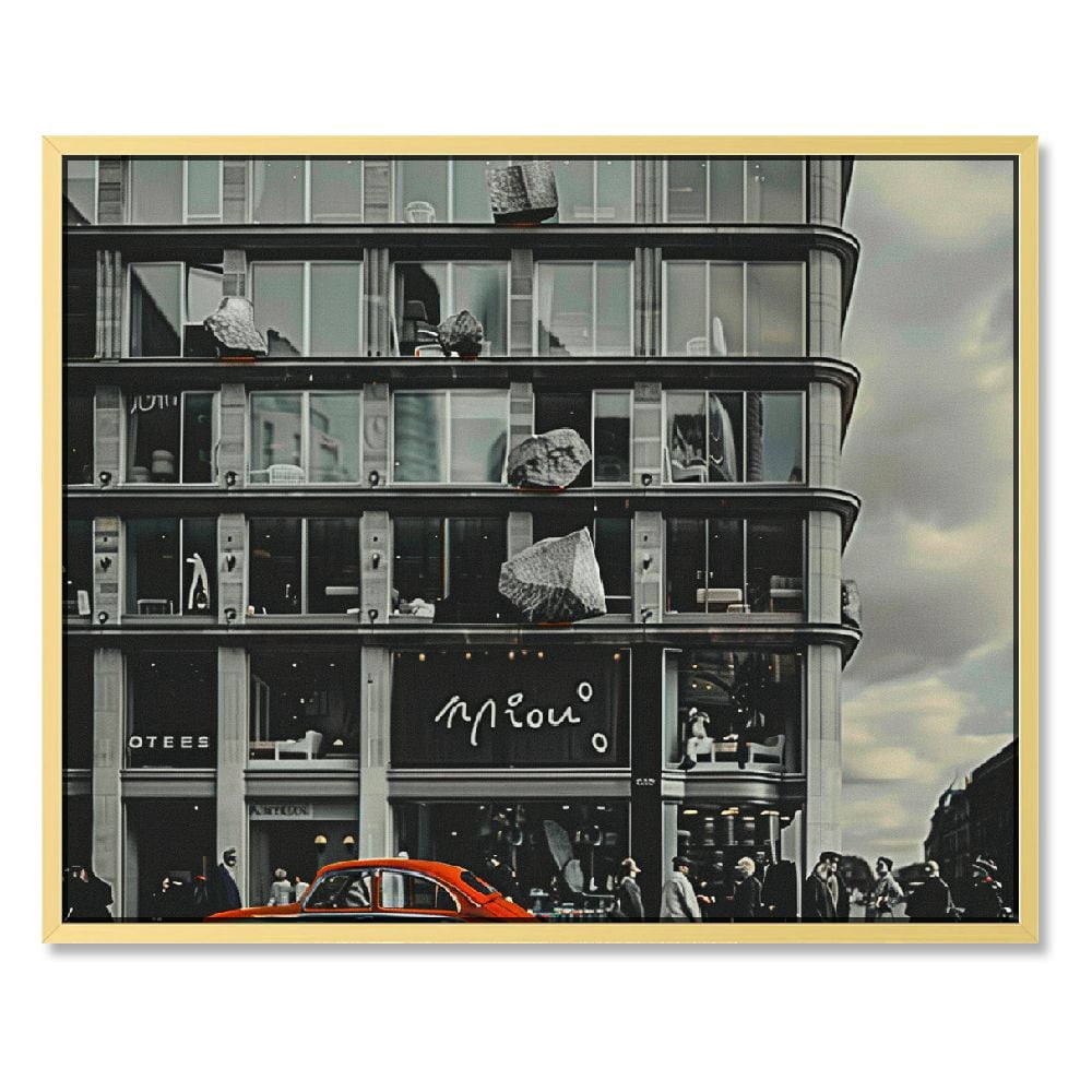 Timeless Fashion Poster - Store Front Print - Architecture Art - Luxury ...