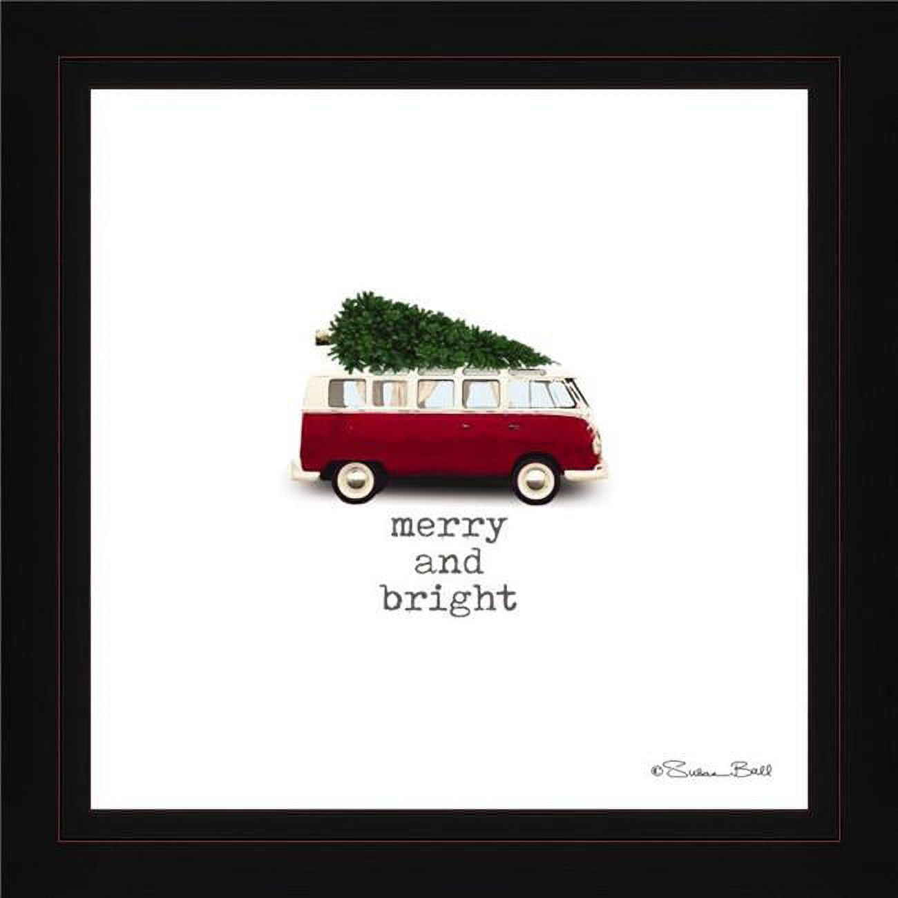 Timeless Frames 55192 12 x 12 in. Merry & Bright Christmas Photo Frame ...