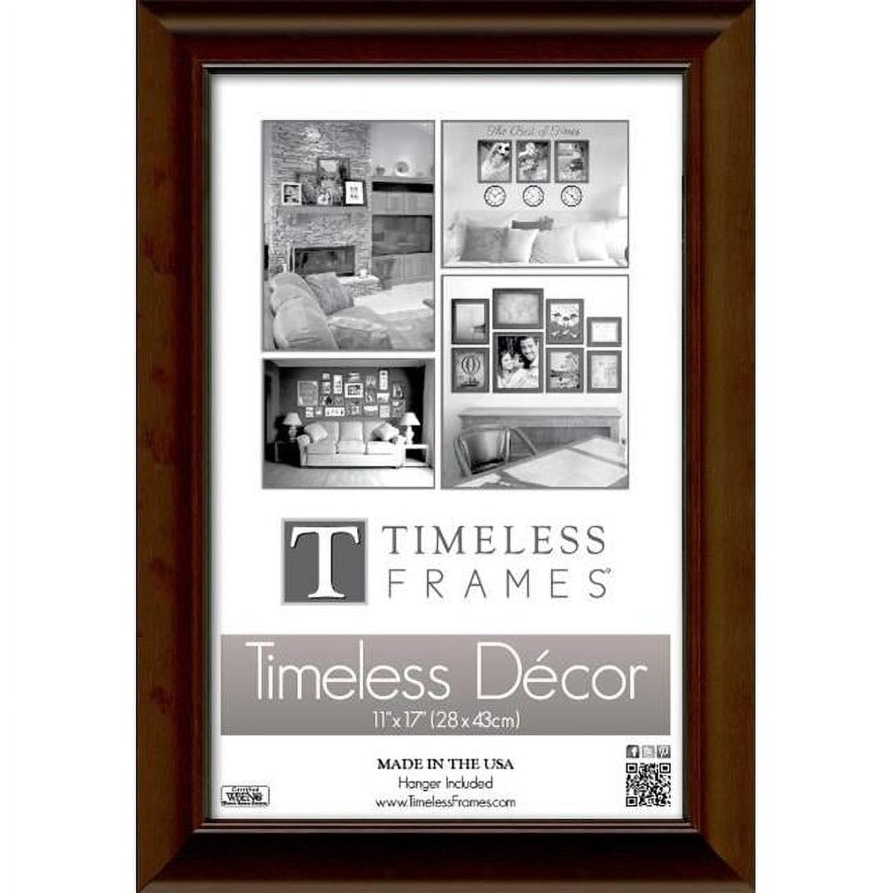 Timeless Frames 78593 Katrina Brown Wall Frame, 11 x 17 in. - Walmart.com