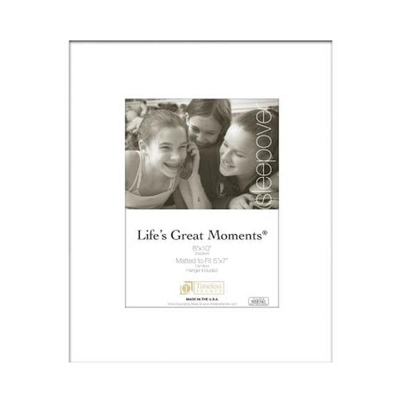 Timeless Frames Lifes Great Moments White Wall Frame, 8 x 10 in ...