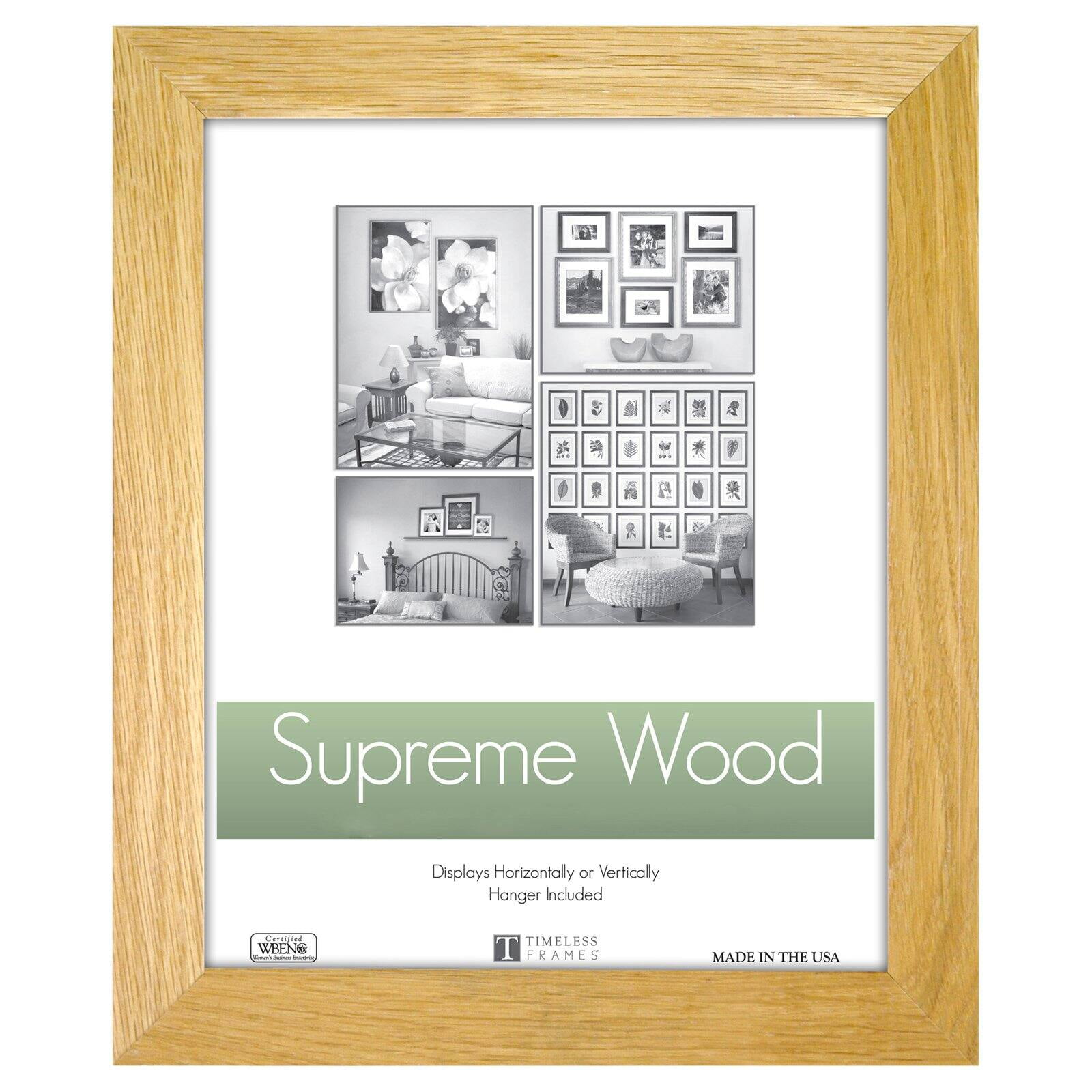 Timeless Frames Regal Portrait Natural Wall Frame, 8 x 10 in. - Walmart.com