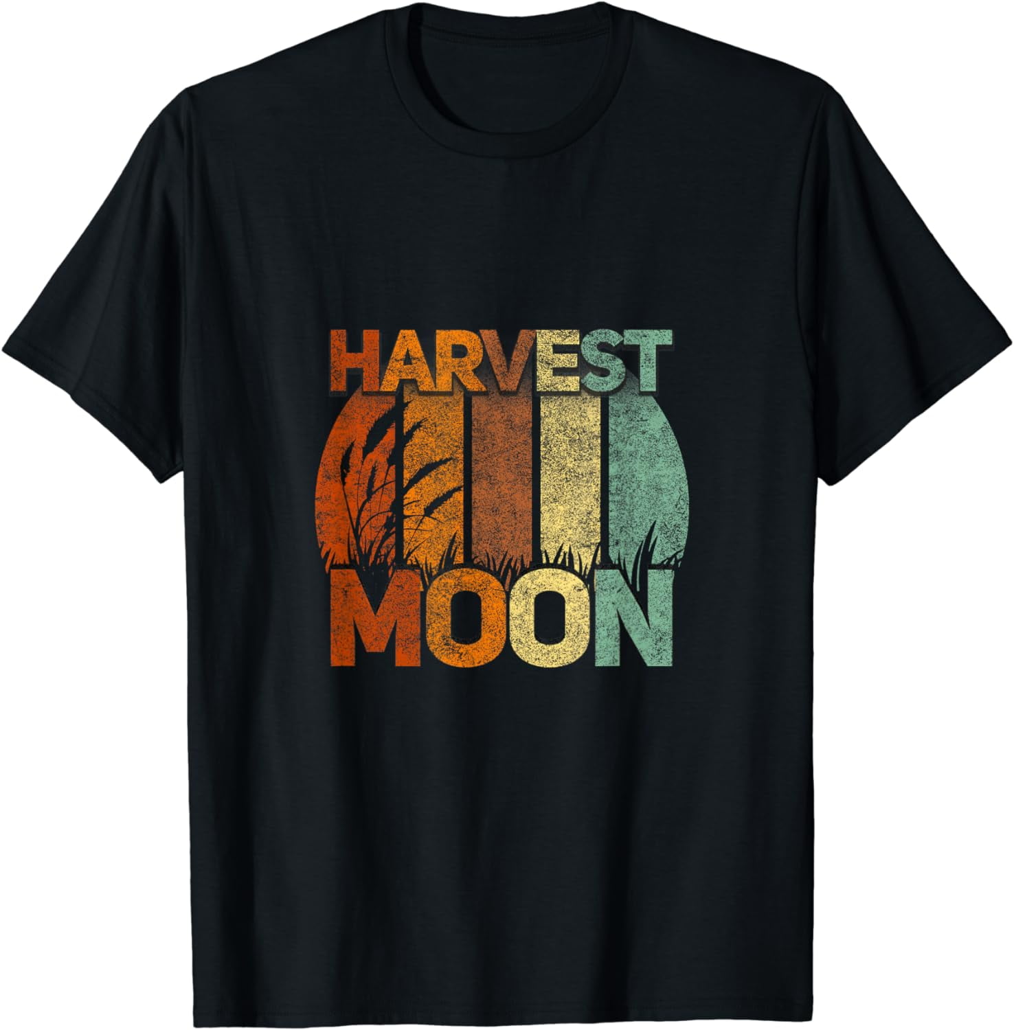 Timeless Harvest Moon Autumn T For Women Men Happy Fall T-Shirt ...