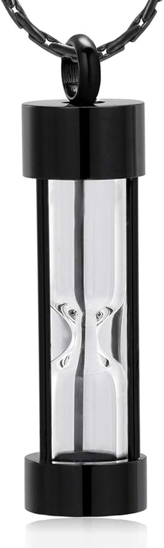 Timeless Hourglass Memorial Pendant Keepsake Jewelry for Human Pet ...