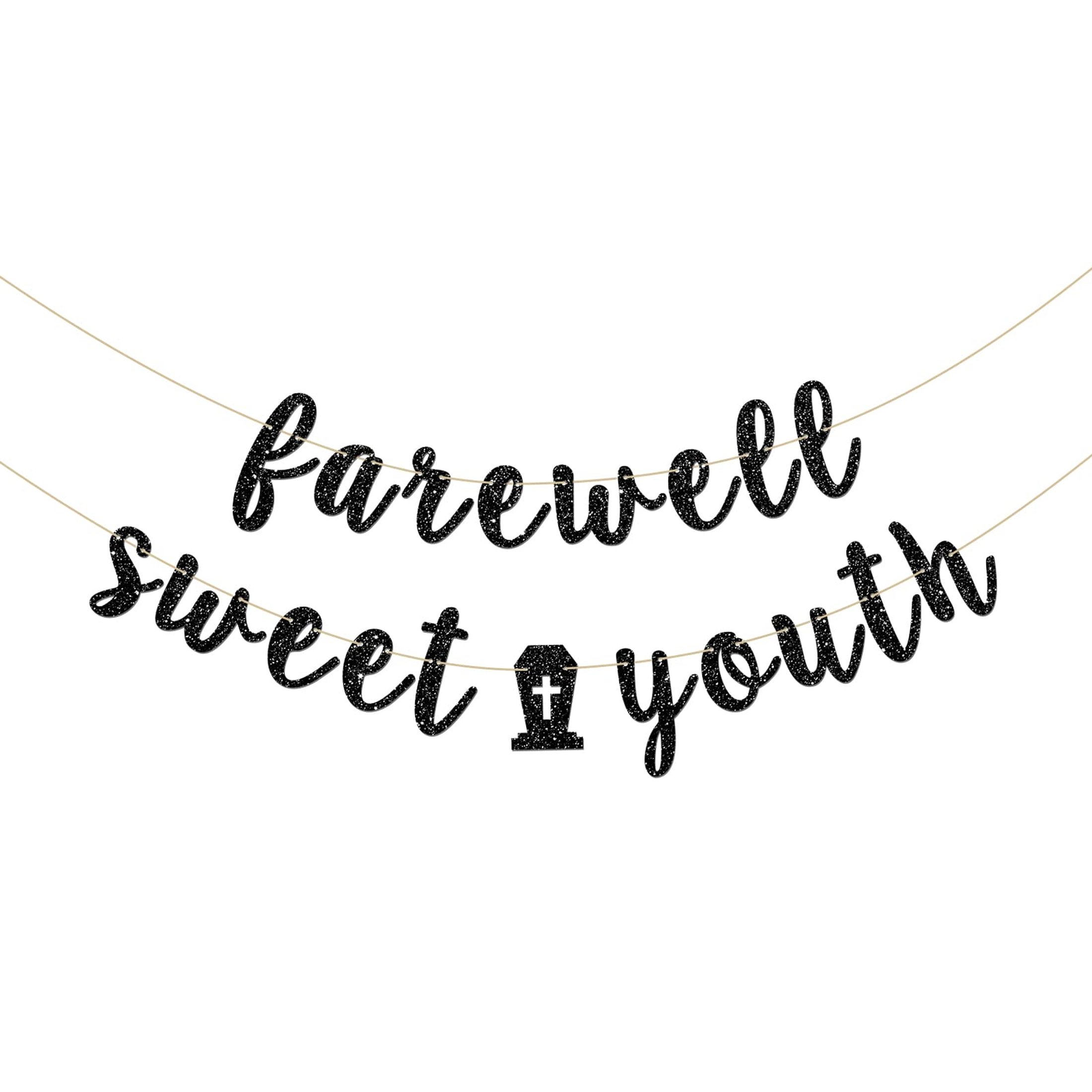 Timeless Memories Banner - Elegant Farewell Decor for Milestone ...