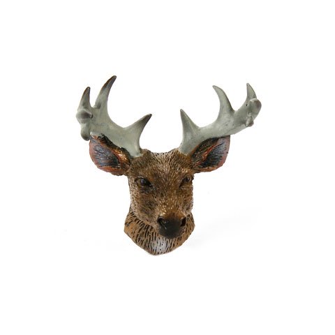 Timeless Mini Deer Head With Antlers Resin - Walmart.com