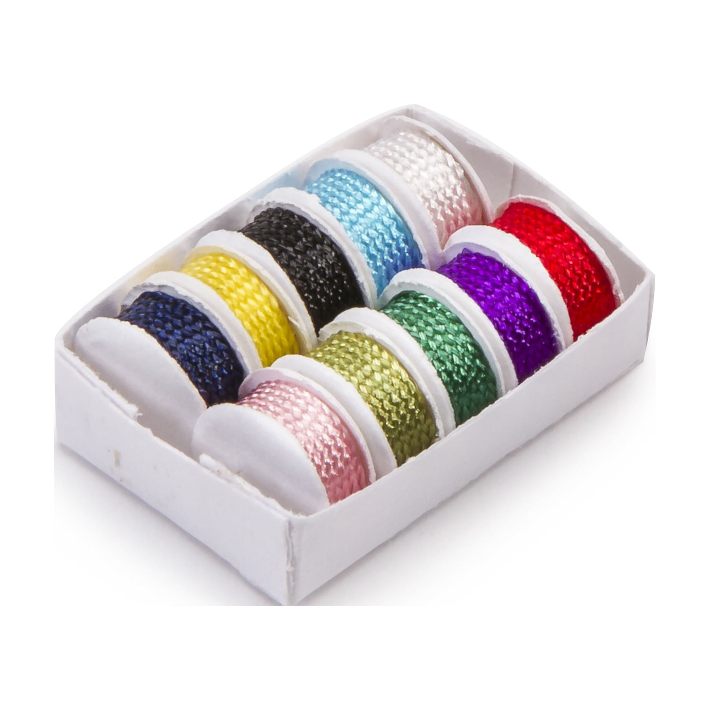 Timeless Minis Tray Of Thread Trims Assorted Colors 1.125 X .375 Inches ...