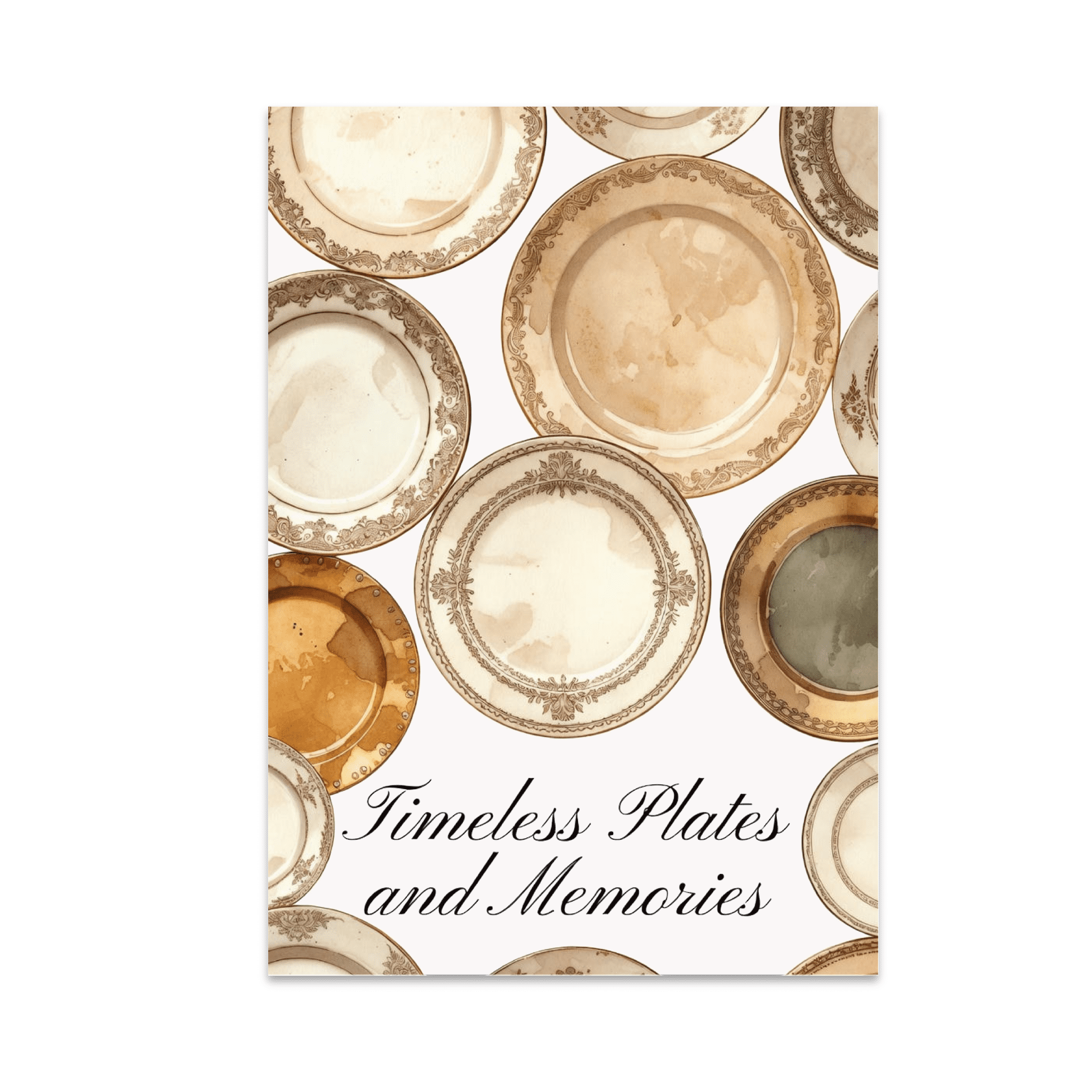 Timeless Plates and Memories Vintage Dinnerware - Kitchen Decor ...