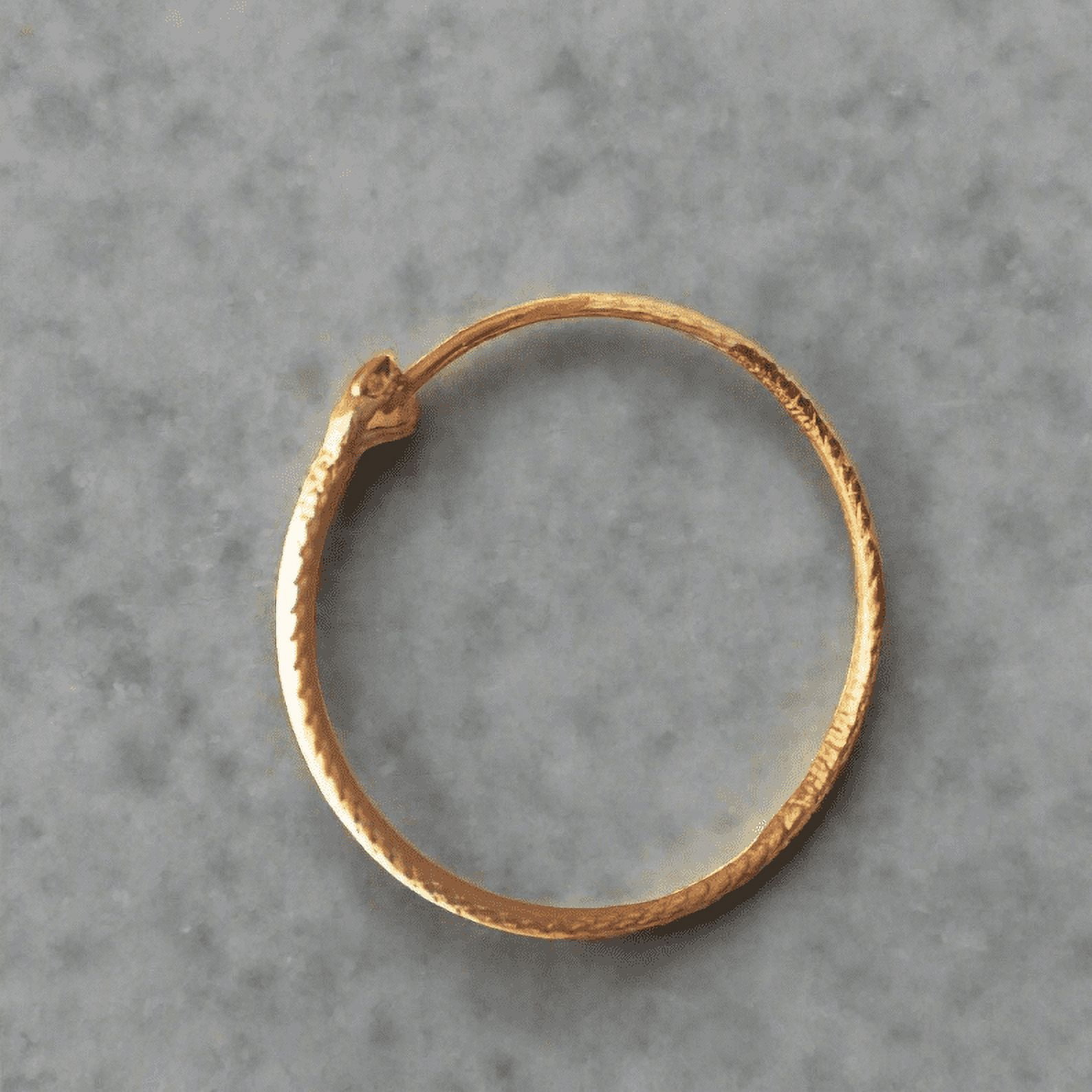Timeless Serpent Earring – 14k Solid Gold, White Gold, Rose Gold ...