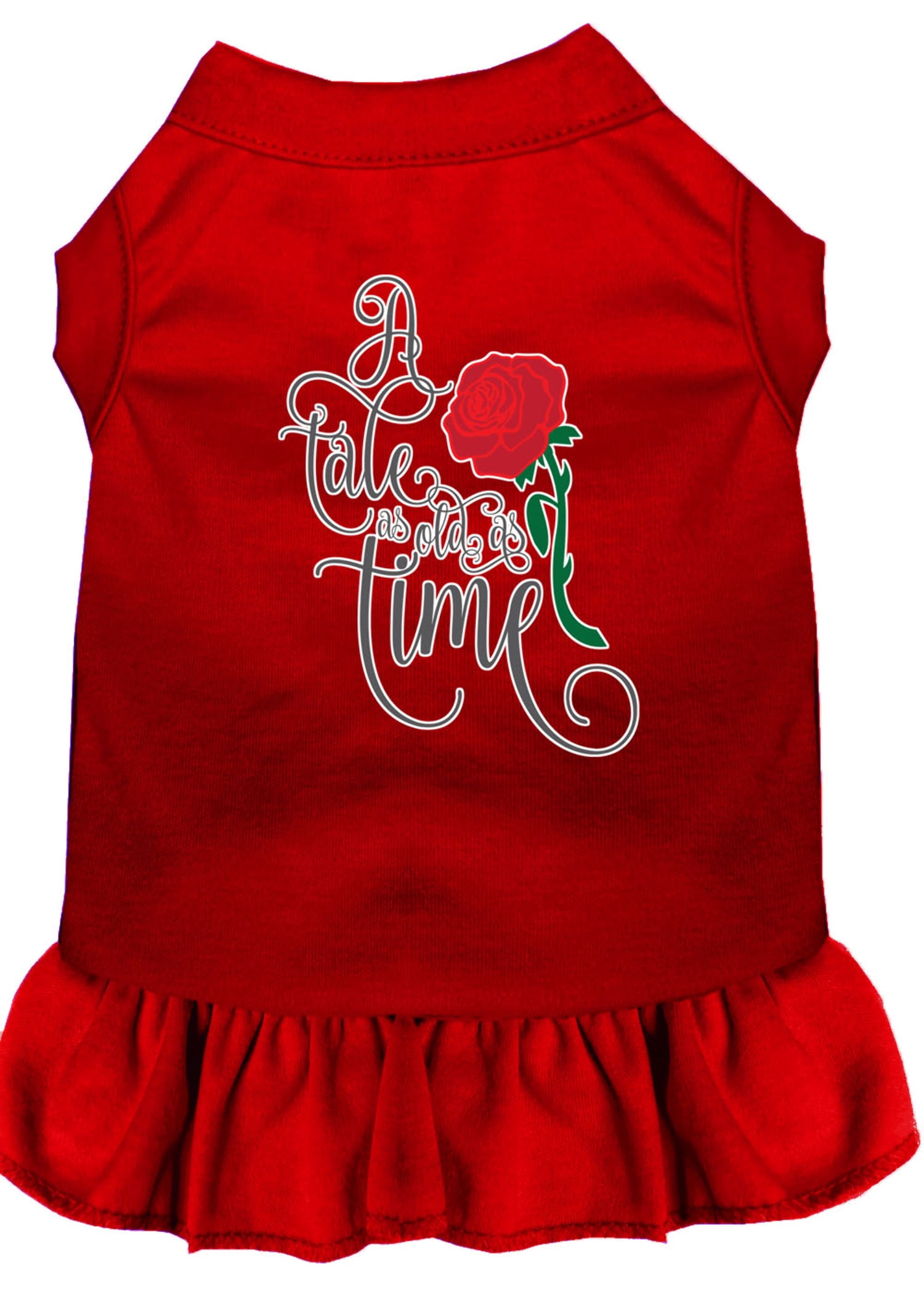 Dog Dress, Pet Dog Cat Dress Screen Printed, "Timeless Tale" - Walmart.com
