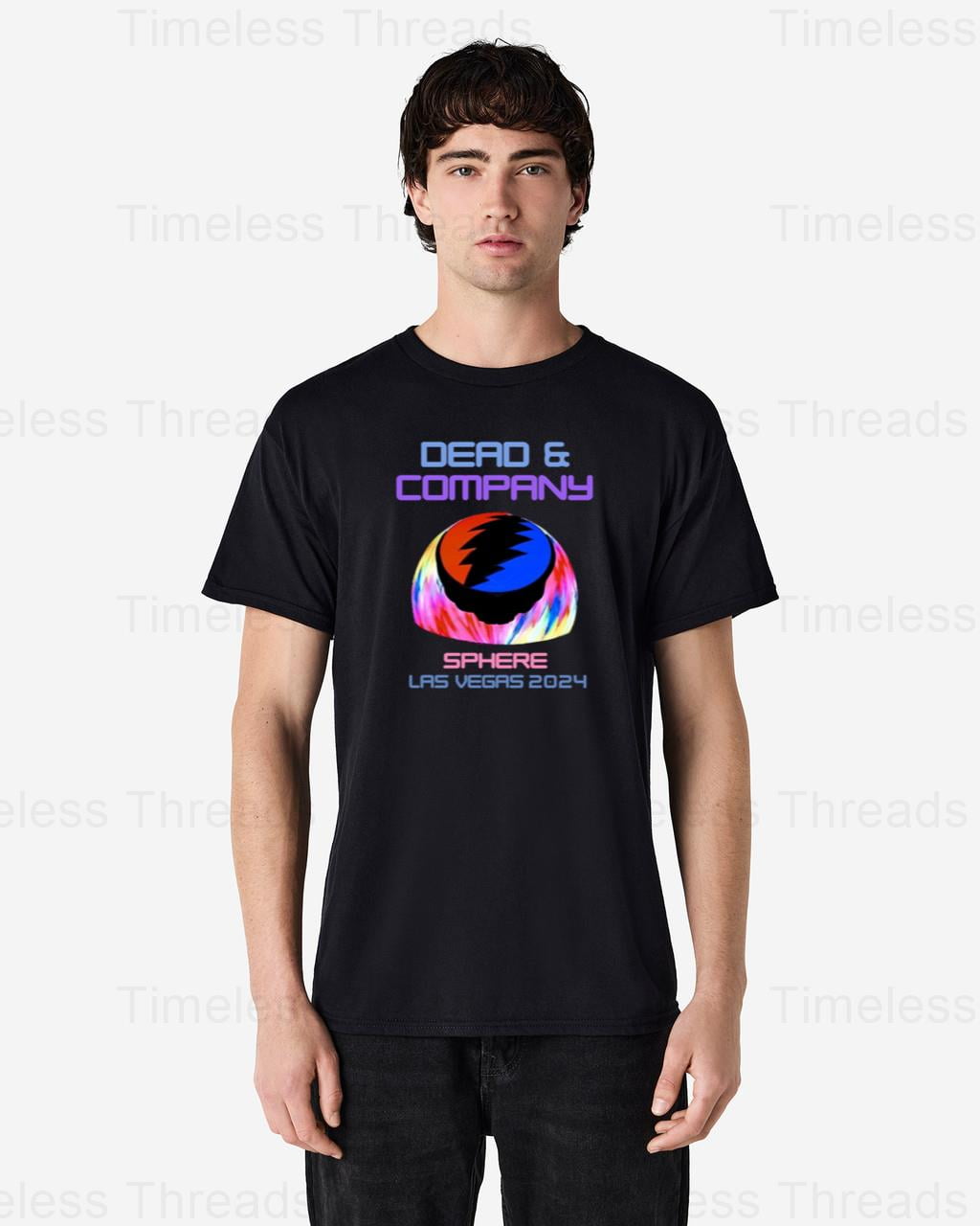 Timeless Threads Dead & Company T-shirt Sphere Vegas 2024 Concert Tour Tee, for men & women, up ...