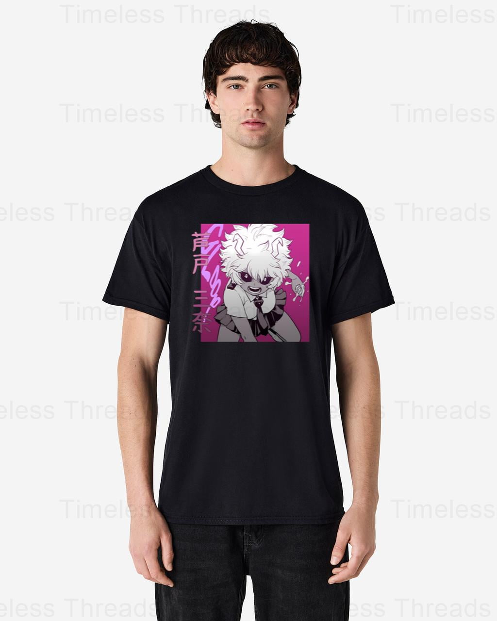 Timeless Threads Mina Ashido T-shirt Pinky MHA Boku No Hero Cute Anime ...
