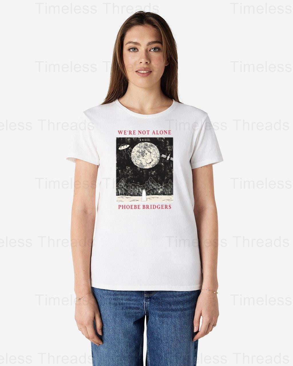 Timeless Threads Phoebe Bridgers T-shirt Indie Artist Fan Merchandise ...
