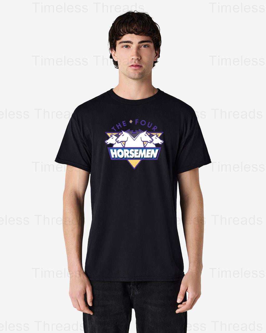 Timeless Threads98 The Four Horsemen T-shirt Classic Movie Graphic Fan ...