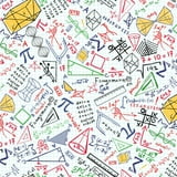 Colorful Math Doodles On Grid White Cotton Fabric - Walmart.com