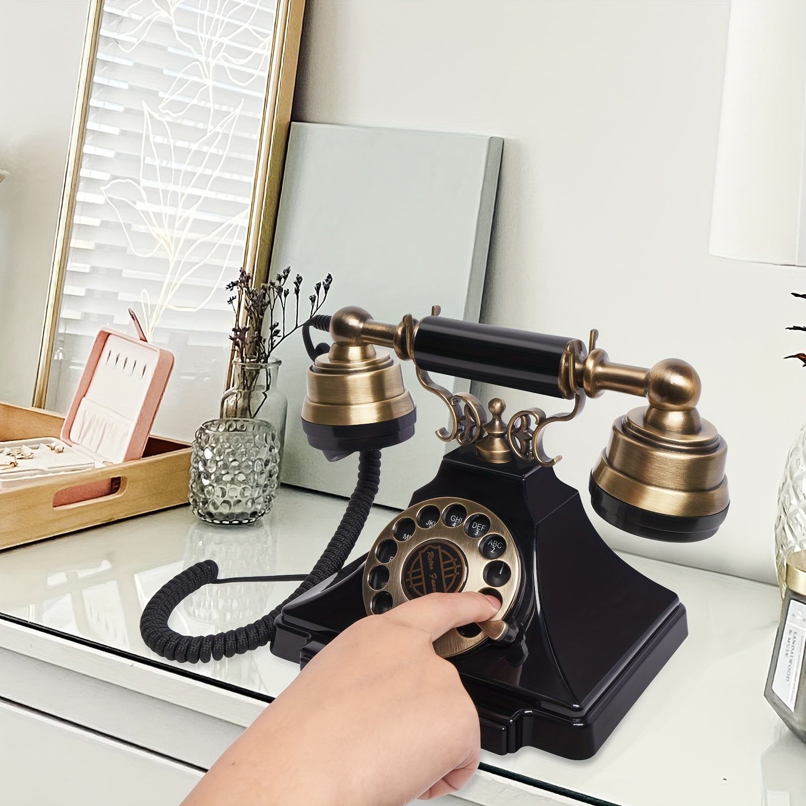 Timeless Vintage Gramophone Guestbook Telephone - Experience Authentic ...