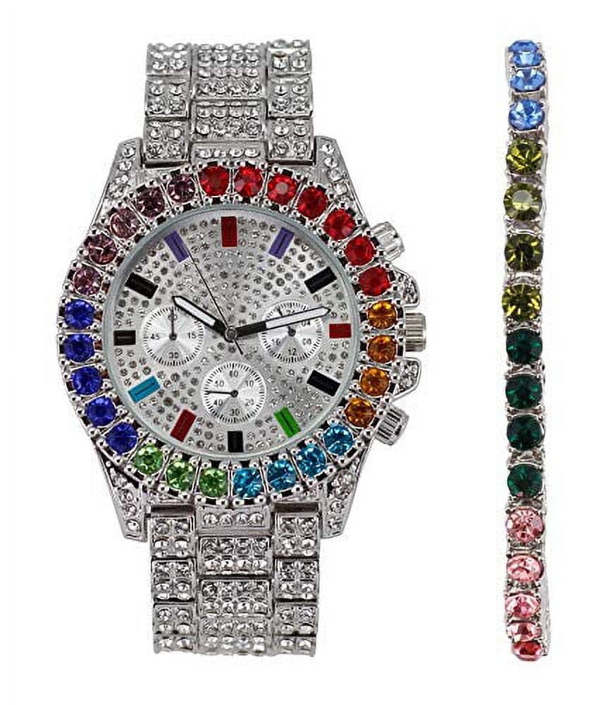 Timepiece Got Colors That Ain't Even on The Rainbow! Flawless Multi ...