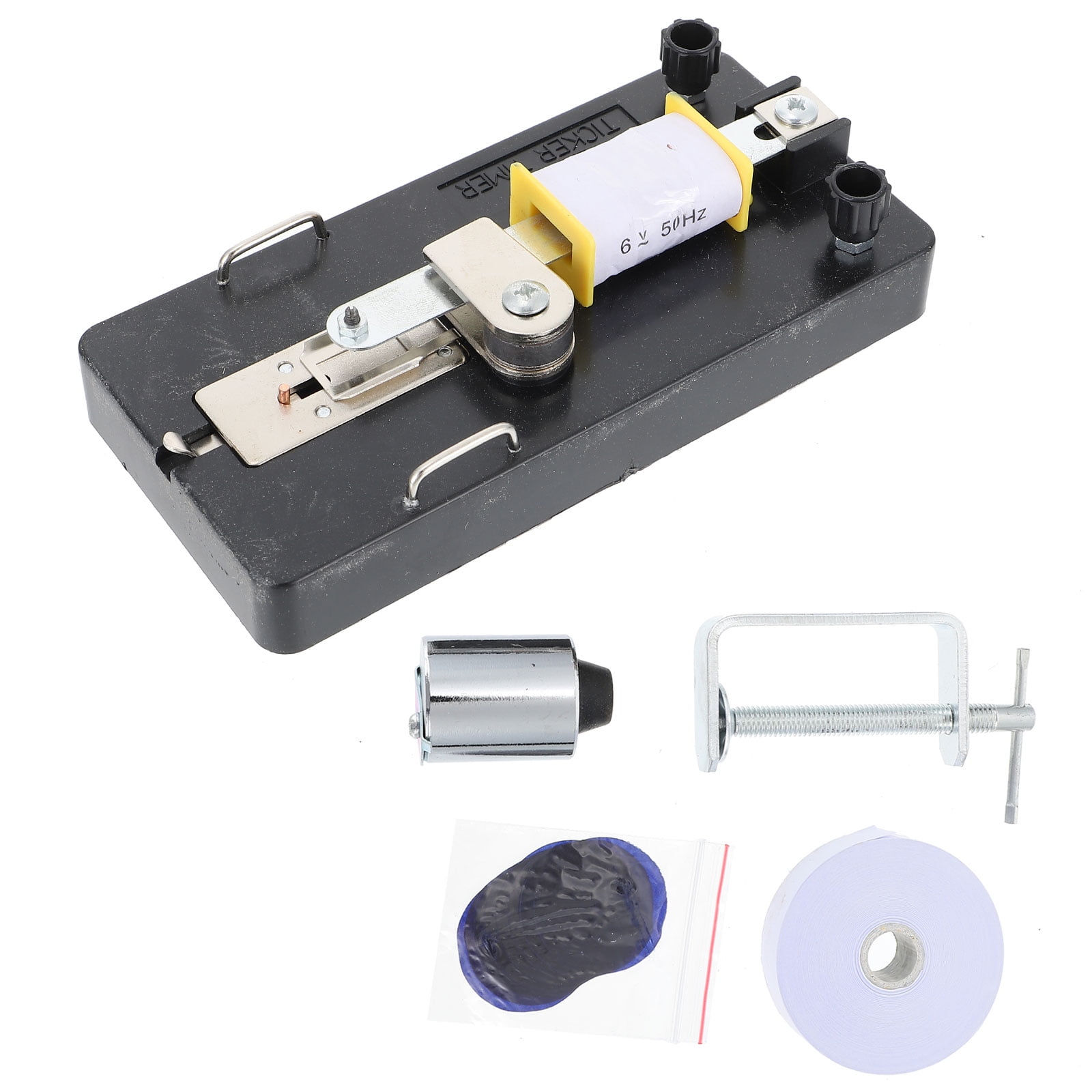 Deepcraff Electric Timer Electromagnetic Dotting Timer Black 1 Set