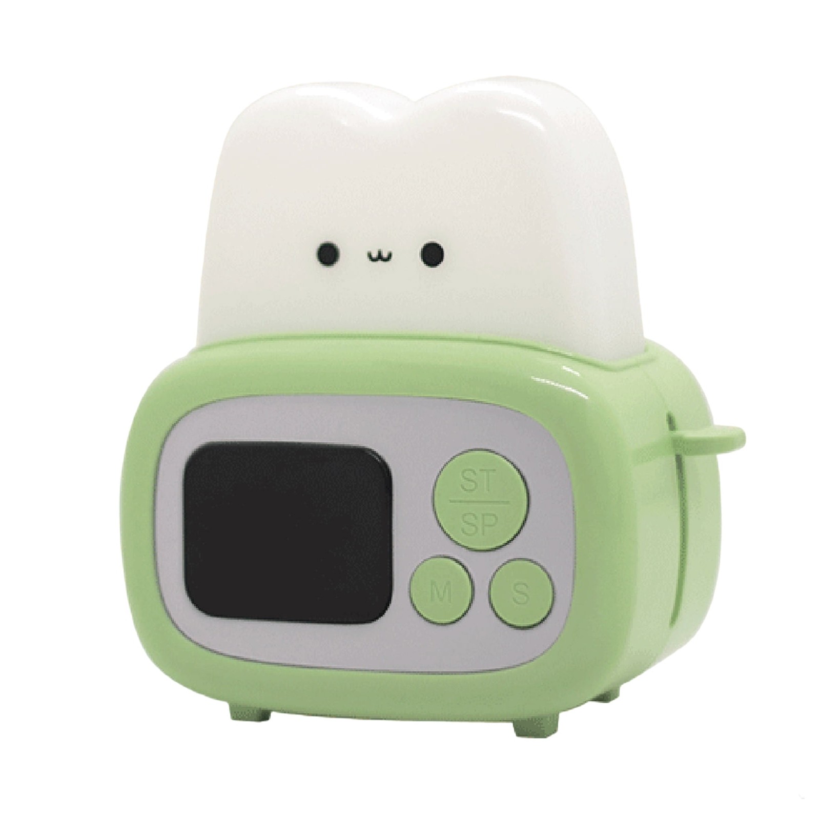 Timer Clock Night Light For Kids Bread Machine Design LED Clock Lamp ...