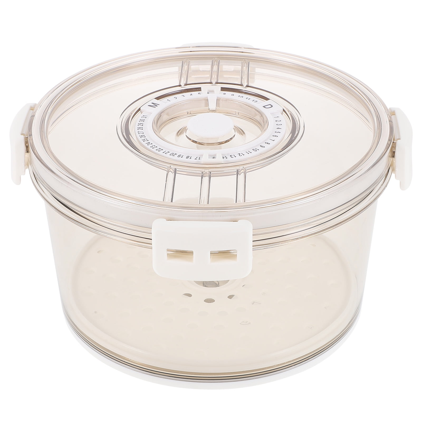 Timer Crisper Container For Fridge Containers Food with Lids ...