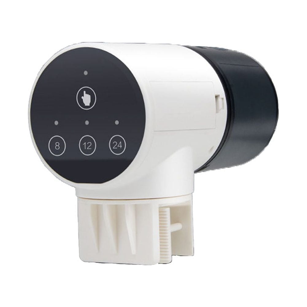 Timer Fish Feeder 360-degree Rotatable Large Capacity Automatic ...