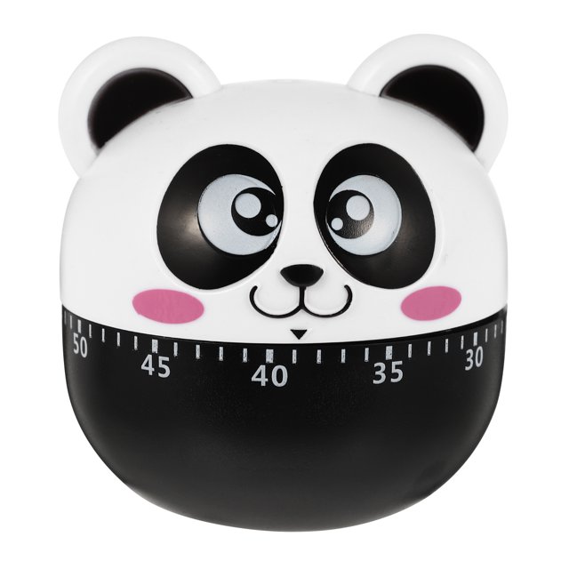 Timer Kitchen Mechanical Cooking Panda Timers Manual Kids Minute ...