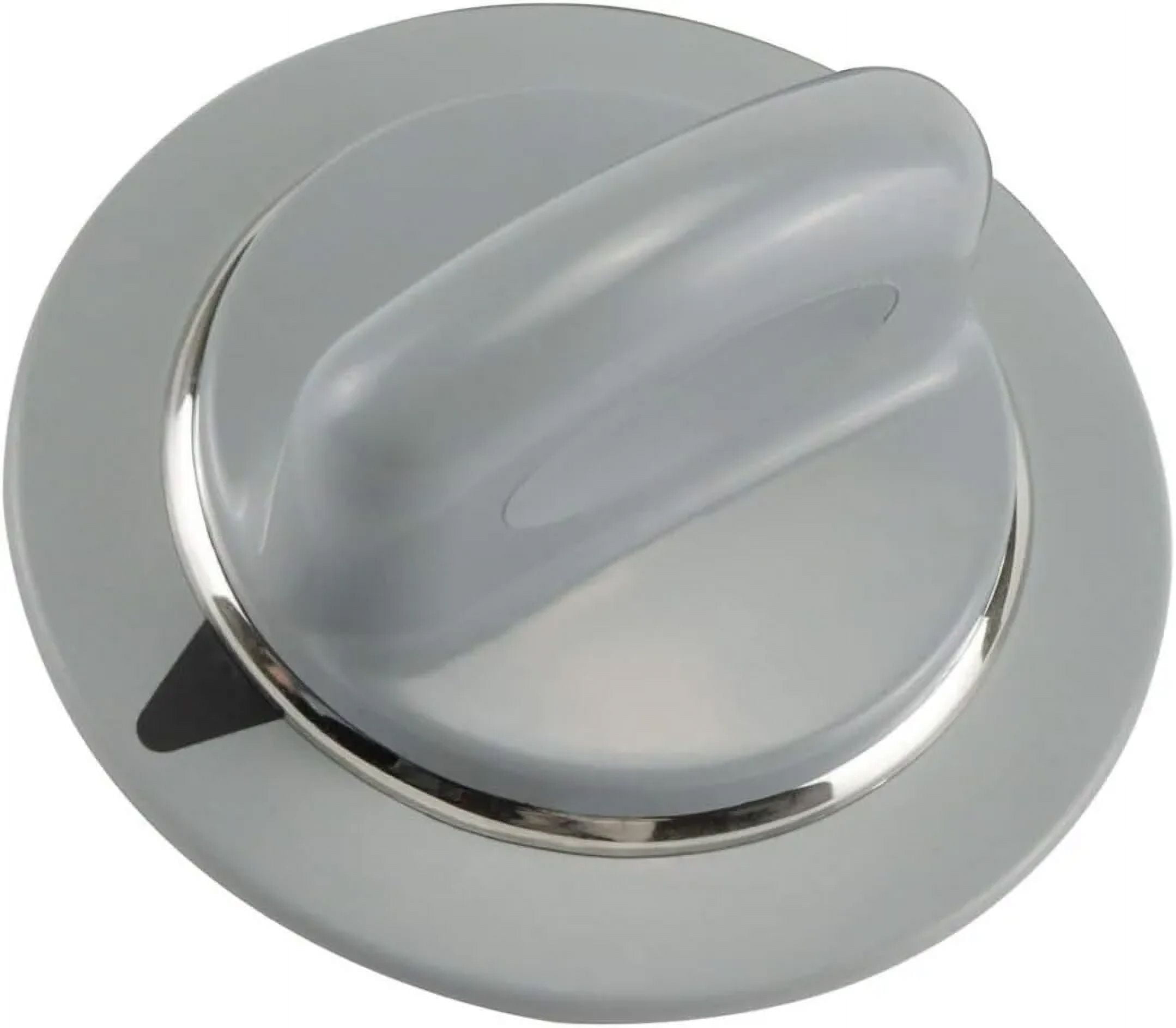 Timer Knob with Metal Ring (Gray) Replaces With AH3487132 - Walmart.com