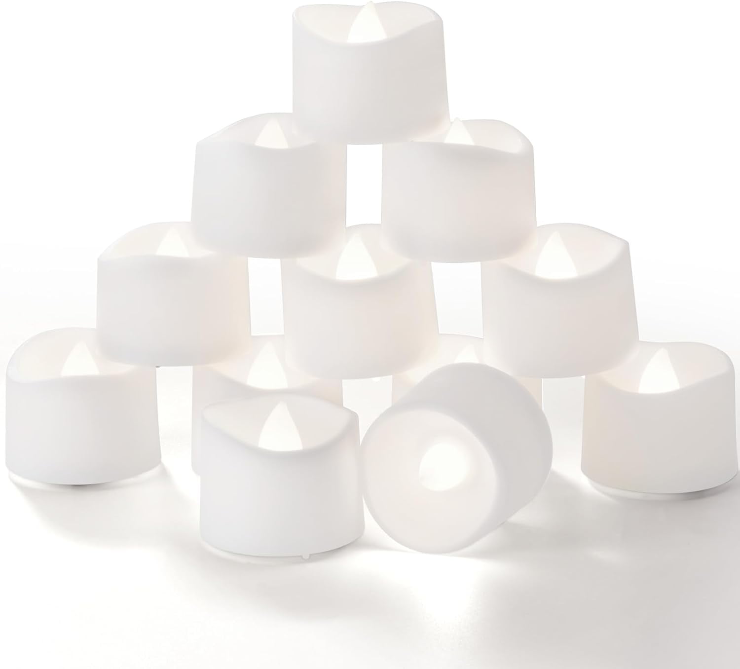 Timer Lights Candles Operated, 6H Timer Built-in, Daily, Flameless ...