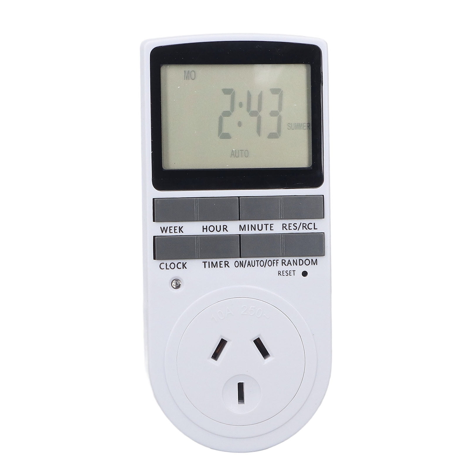 Timer Outlet Digital Intelligent Energy Saving Flame Retardant High ...