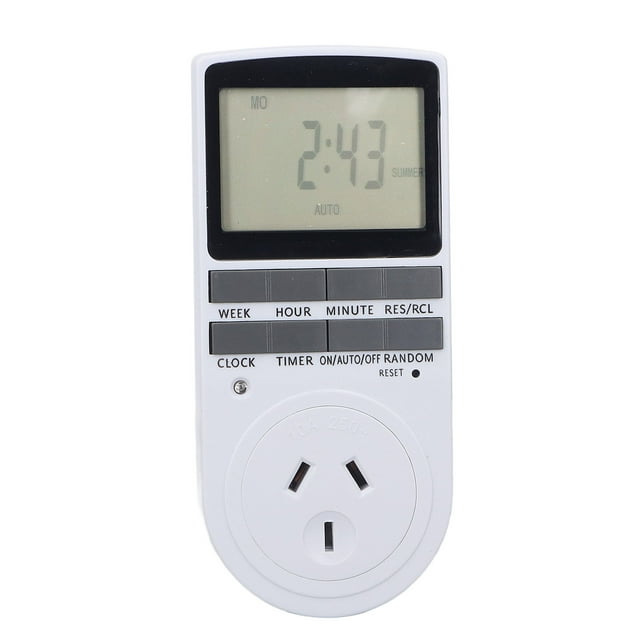 Timer Outlet Digital Intelligent Energy Saving Flame Retardant High ...