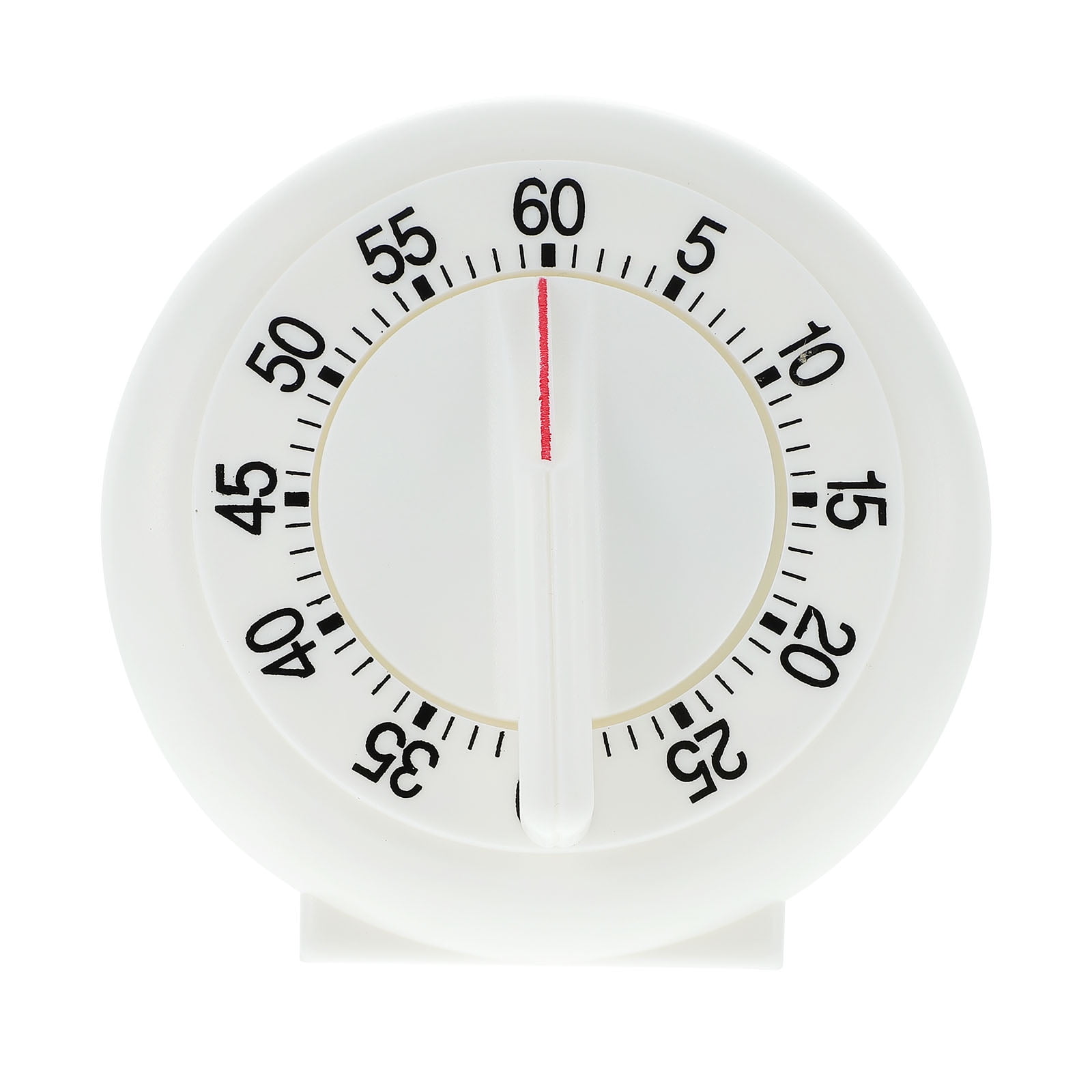 Timer Steaming 1 Hour Visual Kitchen Clock Manual Mechanical White ...