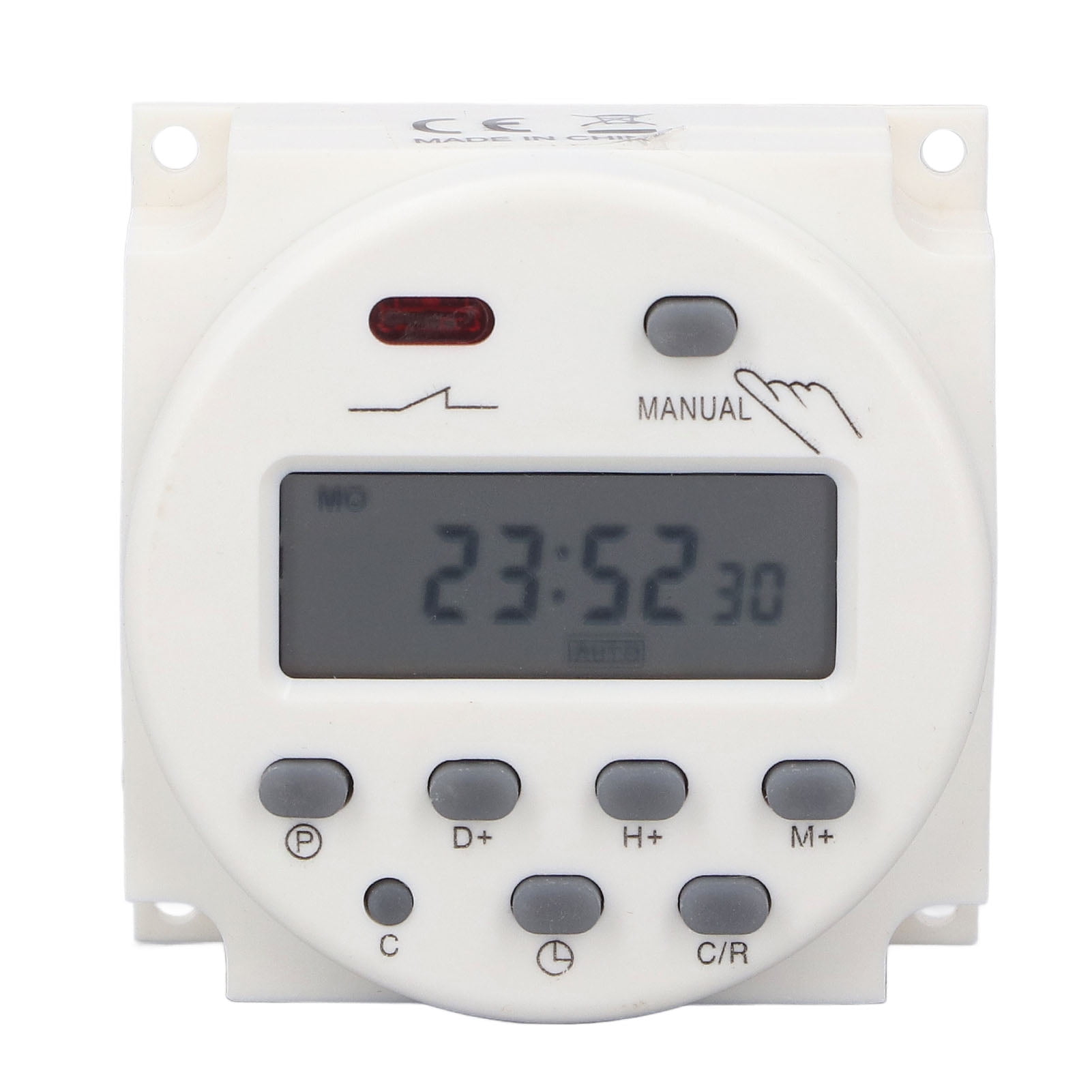 Timer Switch Programmable Time Relay Power Controller AC 220V for ...