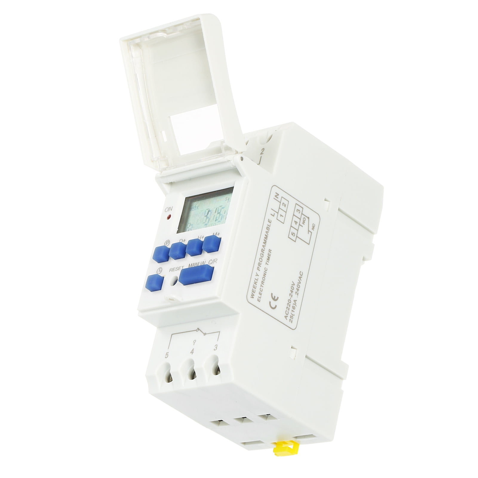 Timer THC15A Digital LCD Power Programmable Timer Switch Relay 16A Amp ...