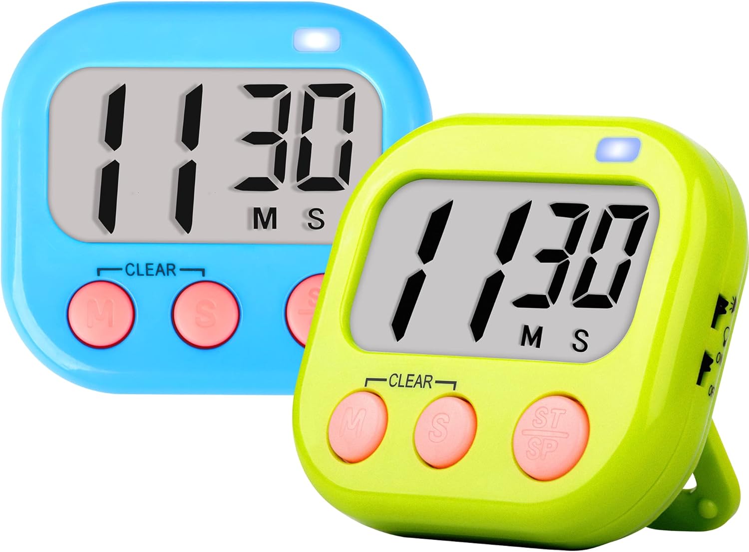 Timer for Kids Teachers Digital Kitchen Timers for Cooking Large ...