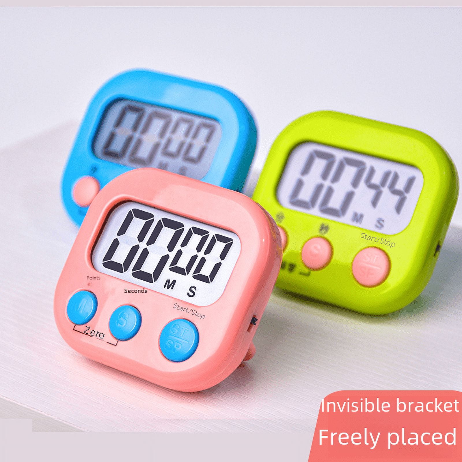 Timer kitchen timer is countdown large display electronic alarm clock ...