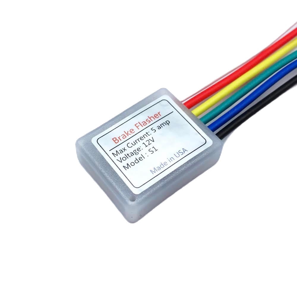 Timer.shop Flasher-S1 Brake Flasher Wire for Motorcycles and Cars ...