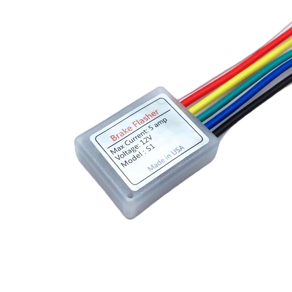 Timer.shop Flasher-S1 Brake Flasher Wire for Motorcycles and Cars ...
