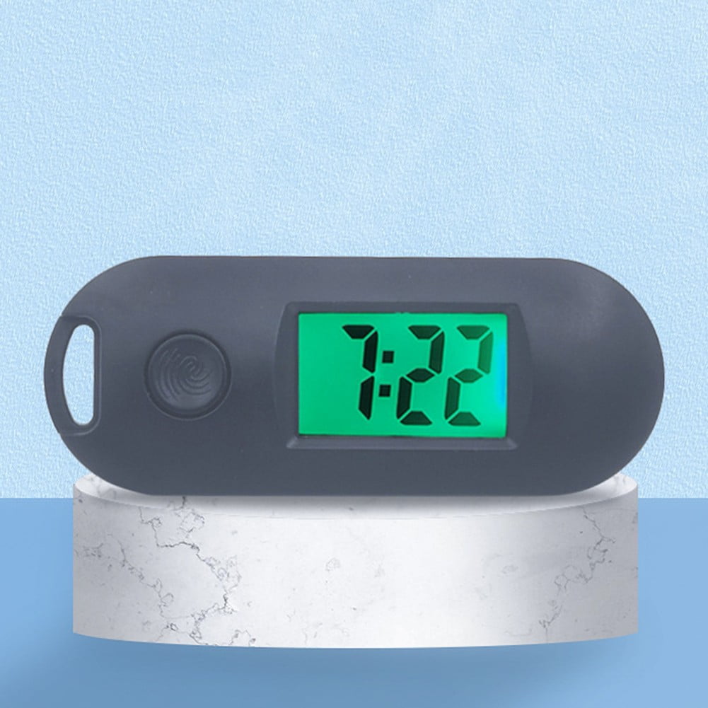 Timer simple keychain portable student display time and date electronic ...