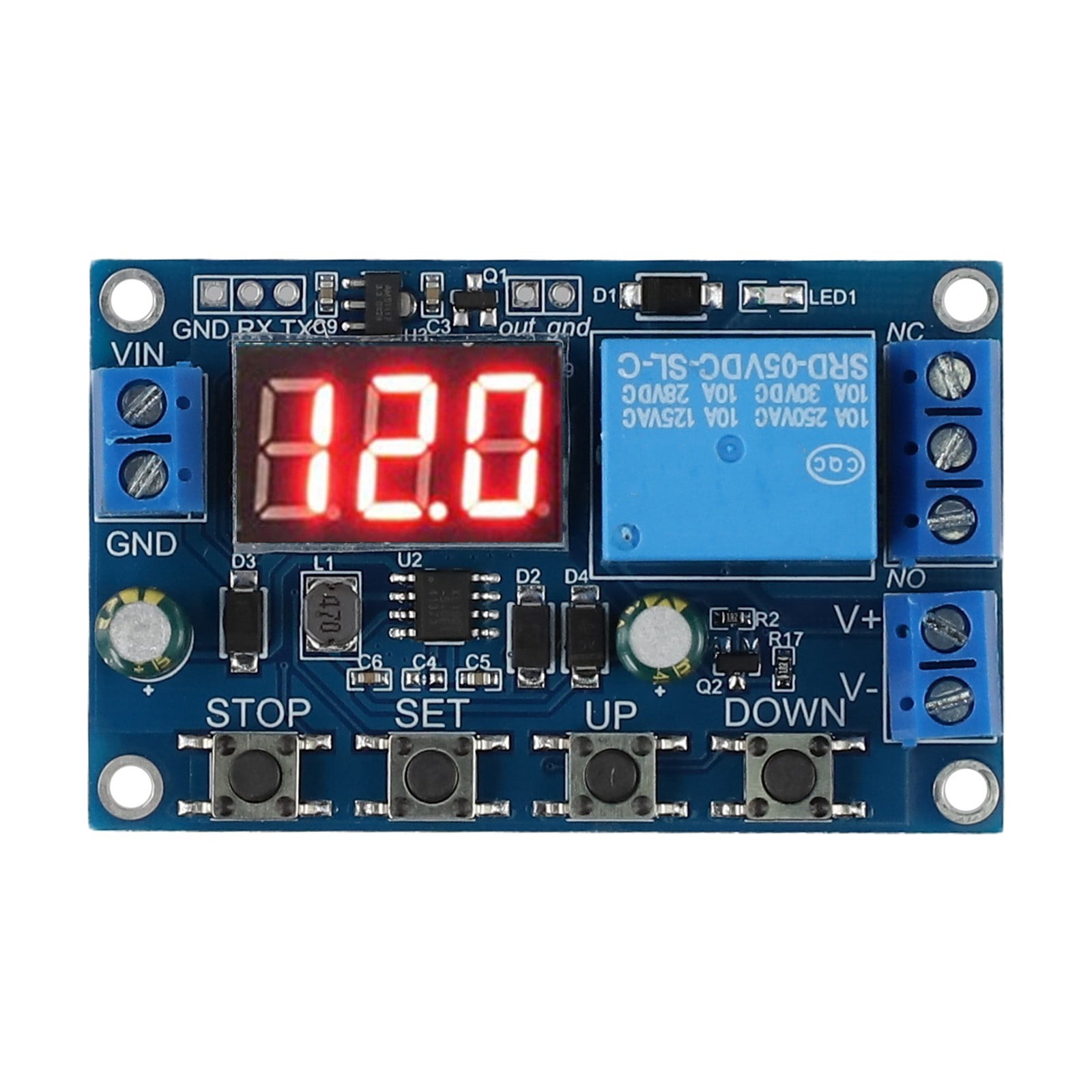 TimerControl Battery Charging and Discharging Module with Real time ...