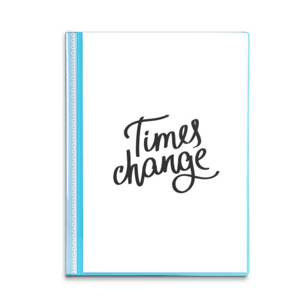 Times Change Quote Art Deco Fashion Book Sheet Protectors Portfolio ...