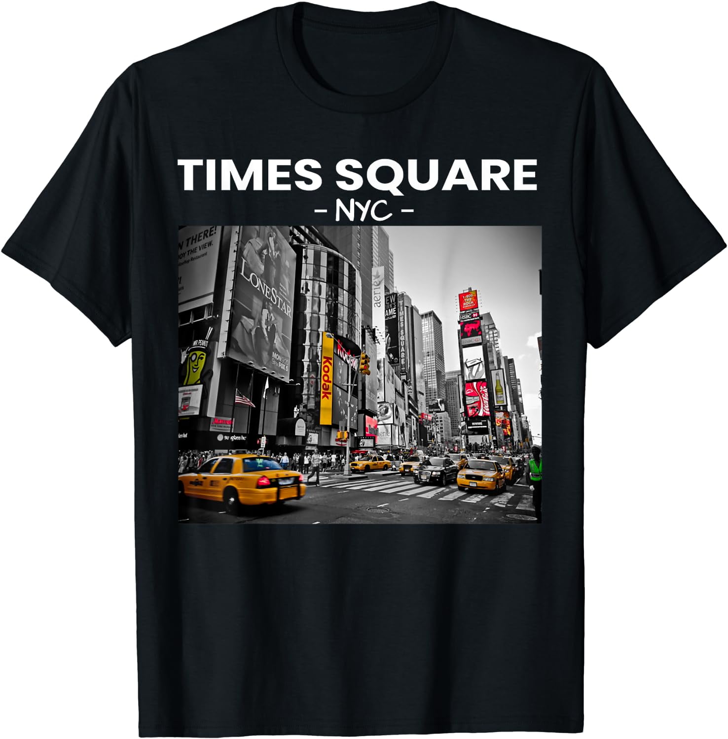 Times Square T Shirt NYC New York City Gift Tee - Walmart.com