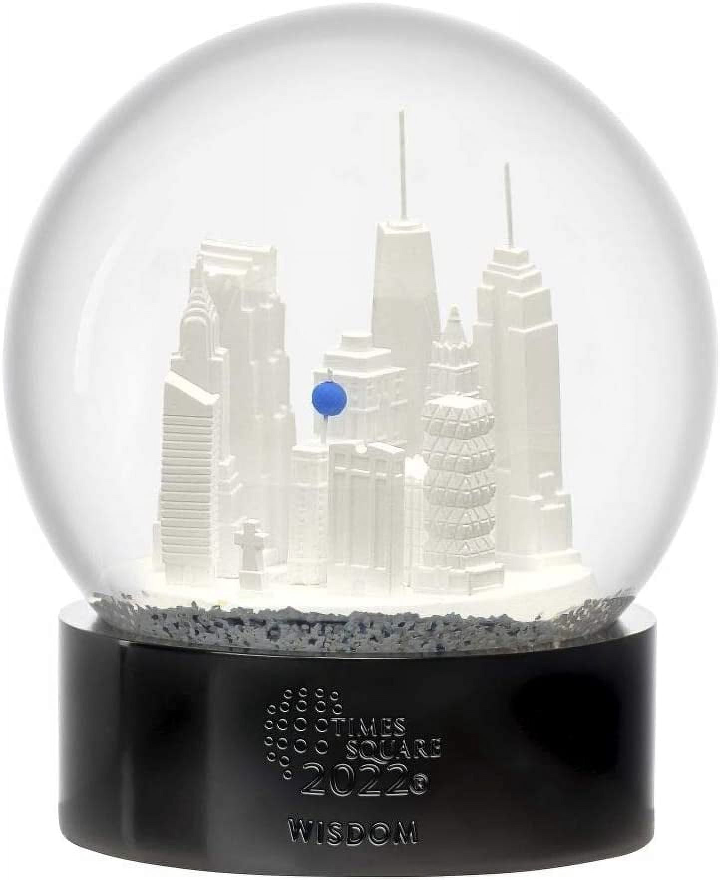 Times Square Wisdom Snowglobe - Walmart.com