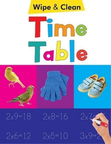 Times Table - Wipe & Clean Workbook With Free Pen - Walmart.com
