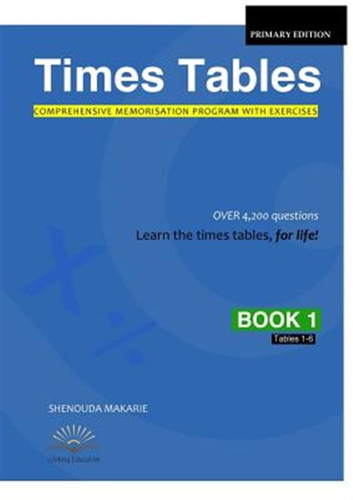 Pre-Owned Times Tables (Book 1): Comprehensive Memorisation Program ...