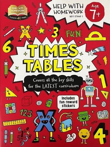 Times Tables (Help With Homework) - Walmart.com