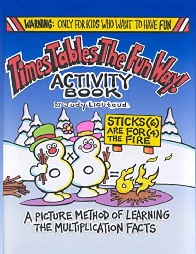 Pre-Owned Times Tables the Fun Way Activity Book: Learn the times ...